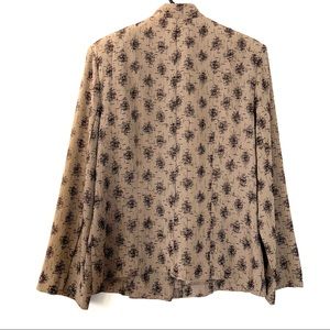 Vintage | Jackets & Coats | Vintage Japanese Obi Mine Blazer Jacket Tan ...